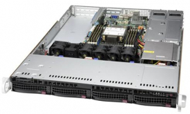 Supermicro SYS-510P-WTR - Platformy serwerowe, 1U Rackmount - sklep komputerowy Serverparts.pl